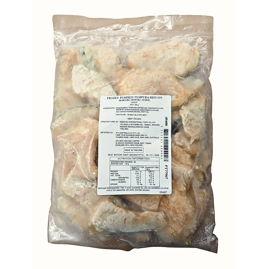 SIFCO Kabocha Tempura 500g – JFC New Zealand Ltd